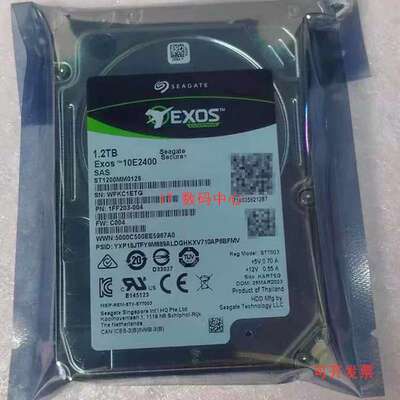 银河 1.2TB EXOS 10E2400 ST1200MM0129 1FF203 10K SAS硬盘议价