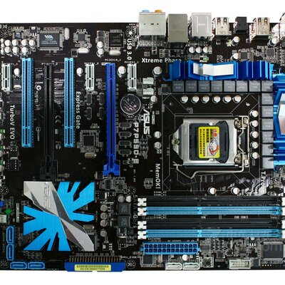 没上过机 / P7P55D-E 1156 主板 SLI P55 USB3.0大板议价