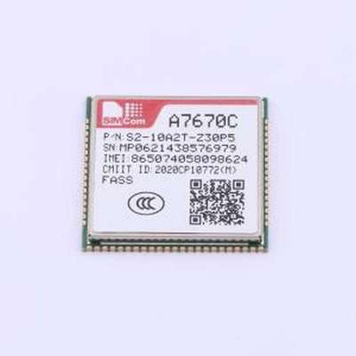A7670C-FASS 2G/3G/4G/5G模块 4G模块 SMD,24x24mm