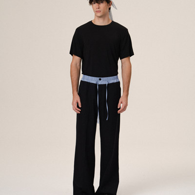 Retro21适液氨全棉纯色休闲短袖