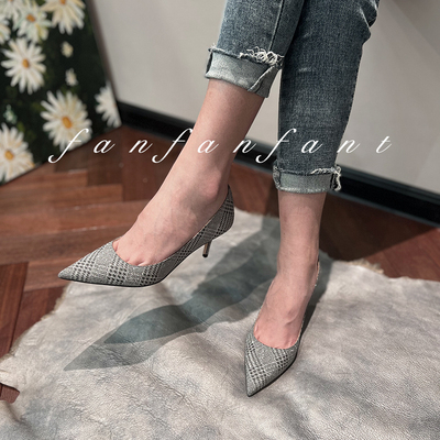 fanfanfant高跟鞋意大利线条高级