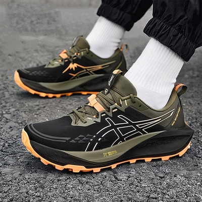 亚瑟士GEL-TRABUCO 13男鞋2025冬季新款越野跑步鞋运动鞋1011B973