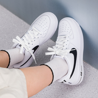 耐克官方正品女鞋2026新款大童运动鞋NIKE空军一号板鞋IR0270-100