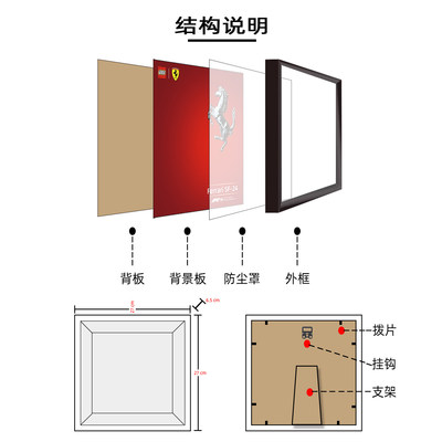 兼容高71049F1抽抽乐展示盒
