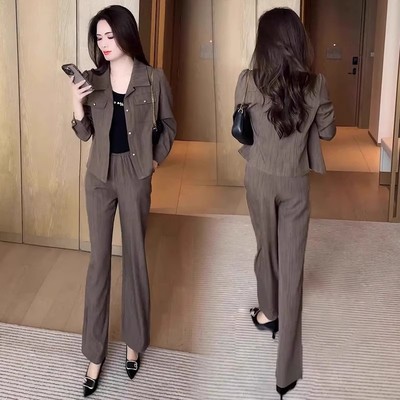 时尚休闲套装女春秋季