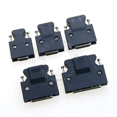 SCSI连接器 SCSI 50P插头 50芯 HPCN 14P 20P 26P 36PIN伺服接头