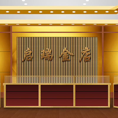 高清LED大屏幕舞台背景金色店金店宋小宝抢劫房间店面静态图片