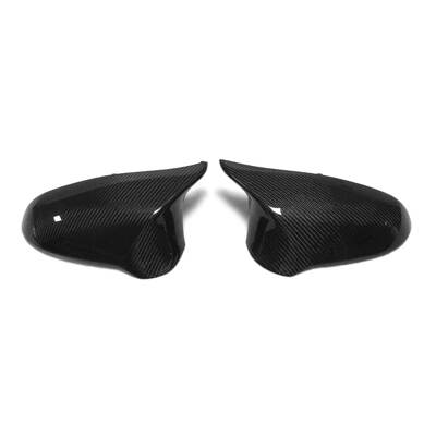 适用宝马F80 F82左驾升级真碳纤维后视镜壳M3 M4原厂款倒车镜盖罩