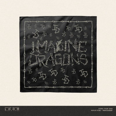 【梦龙乐队官方周边】ID BONES丝巾