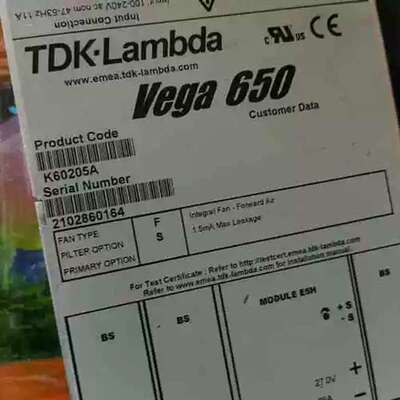 议价Vega650电源 K60205A 实物拍摄 包测试好