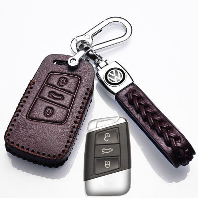 专用2019/20/21/23年款大众CC330T/380T车真皮钥匙套高档扣男女包