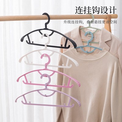 衣架宽肩无痕家用挂衣晒衣服收纳衣撑防滑防肩角不起包晾衣服撑挂