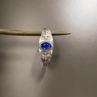 Vintage古着 Cross sapphire手镯