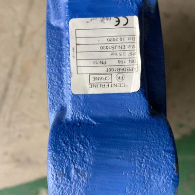 APBD5B100F 蝶阀 CENTERLINE DN150 PN16 EN-JS1030材质议价维修