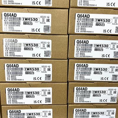 Q64AD Q系列PLC模拟量工控模块 自动化工控配件议价维修