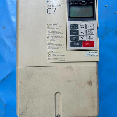 CIMR-G7A45P5 安川G7变频器 400V 5.5kW 工控自动化设备议价维修