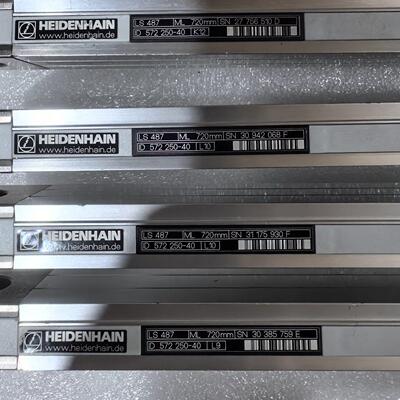 LS487 光栅尺 ML720mm 海德汉机床位移检测元件议价维修