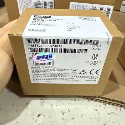 6ES7 231-7PD22-0XA8 EM231 模拟输入工控模块 S7-200CN议价维修