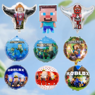 铝膜卡通18寸游戏主题气球