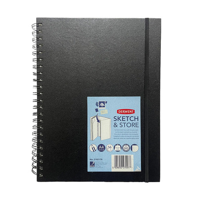 DERWENT得韵HBSB直向哑黑素描本