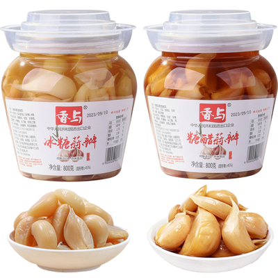 香与糖蒜四川特产下饭菜