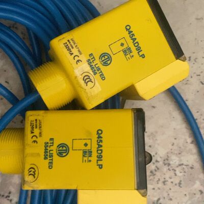 BANNER邦纳光电传感器Q45AD9LP 两条库存货 实物