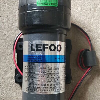力夫水泵隔膜增压泵（稳压型）净水机水泵LFP21200J－V