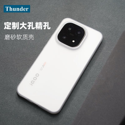 iQOO15定制大孔精孔软壳