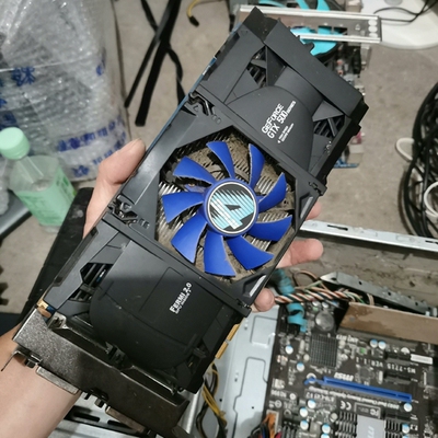 议价影驰 GTX550ti四星黑将 1gD5 功能正常成色一般，