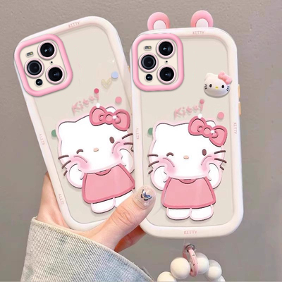 泡芙kt猫OPPOFindX3Pro壳PEEM00情侣全包防摔男女可爱套外壳