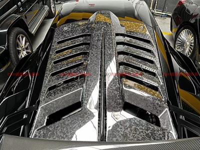 兰博基尼huracanSTO改装升级OEM原厂干碳纤维前唇后唇尾翼尾盖