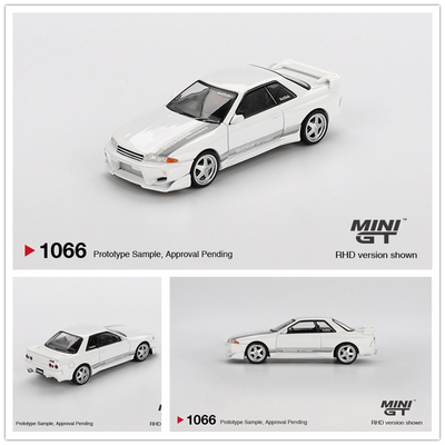 MINIGT 1:64 Nissan Skyline GT-R (R32) VeilSide Combat C-I 白