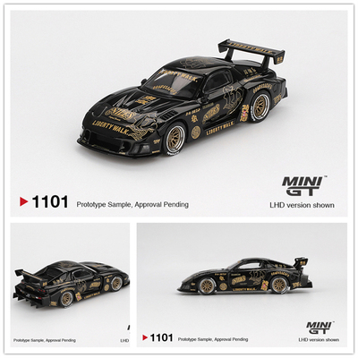 MINIGT 1:64 马自达 MAZDA RX-7 LB-Super Silhouette 合金 车模