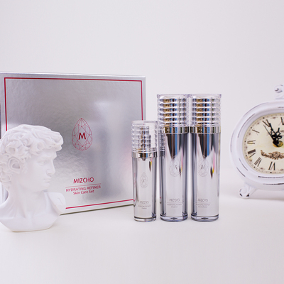 新生活化妆品美之娇水之缘清润护肤系列三件套装清爽水乳精华水润