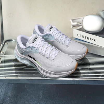 李宁越影4代跑步鞋女鞋2025秋新款网面透气软弹舒适运动鞋ARHV004