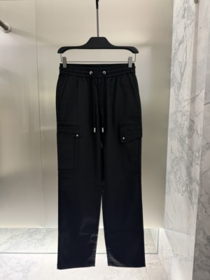Cavalli Class男装26夏季新款休闲裤口袋装饰直筒长裤CM062F1735