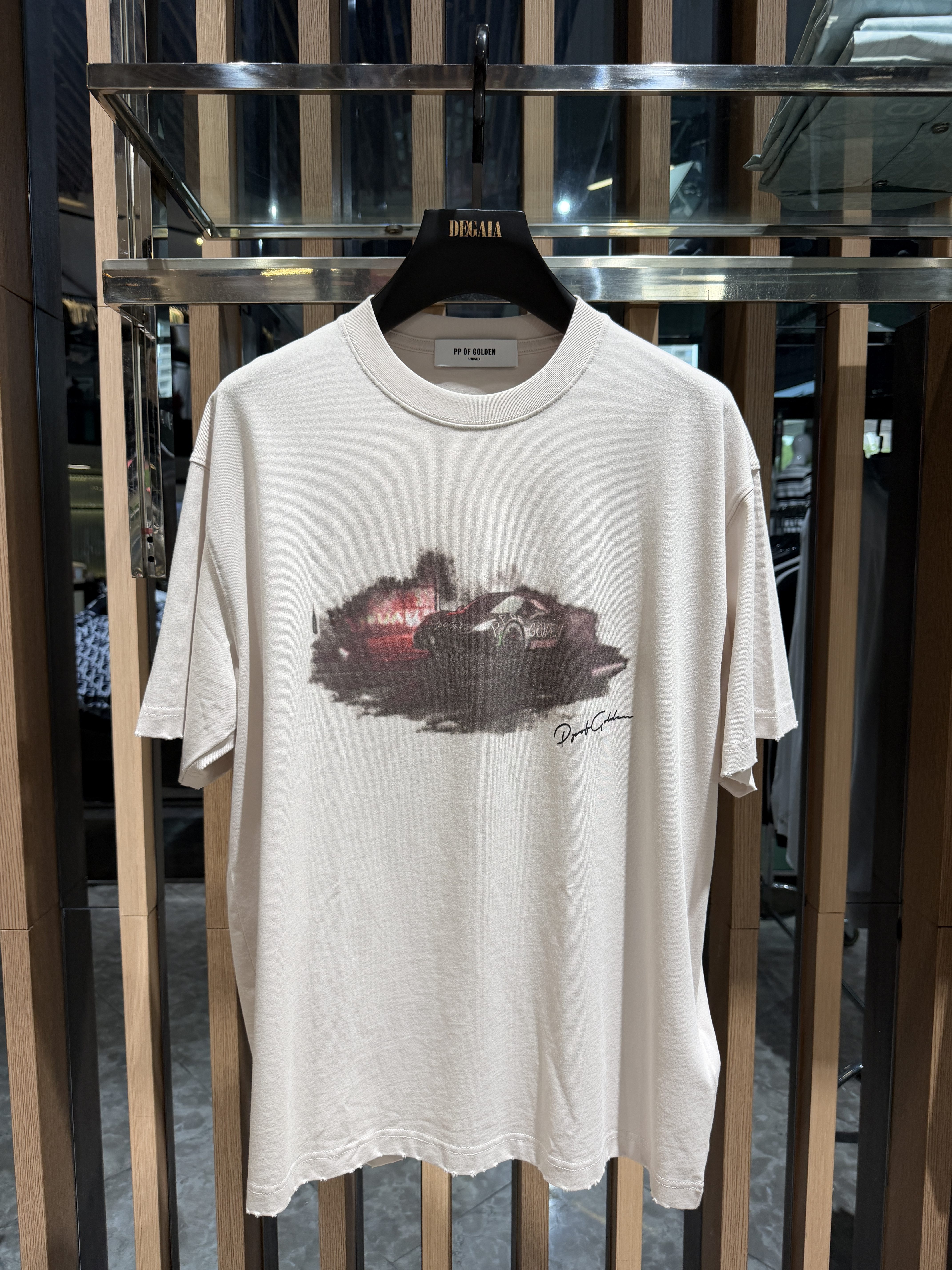 PP OF GOLDEN男装26夏季新款时尚印花短袖T恤纯棉上衣FTD55622620