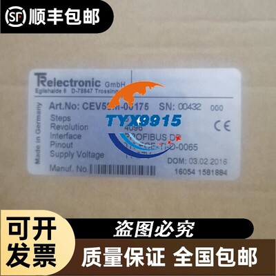 全新TRelectronic Art.No:CEV58M-00175 TR帝尔
