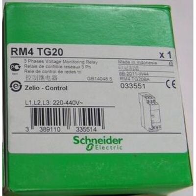 控制继电器 RM4TG20 相序和缺相检测 欠压 RM4TU02 RMCN22BD