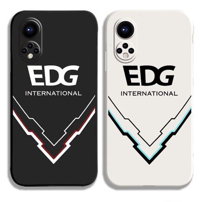 S11英雄联盟LPL决赛EDG战队华为荣耀50手机壳液态硅胶软壳荣耀50se全包镜头男女防摔荣耀50pro保护套畅享30e