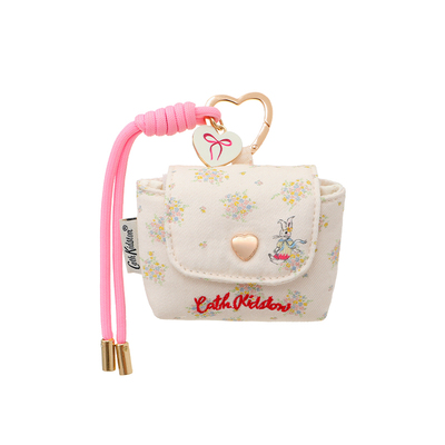 MINISO/Cath Kidston花园工坊系列耳机包碎花女士便携收纳包挂饰
