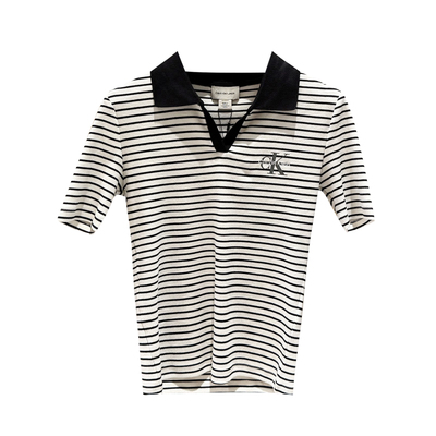 CK Jeans国内代购2026年春夏新款女士短袖POLO衫47F835G