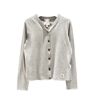 CK Jeans国内代购2026春夏款女士纯棉内搭背心开衫两件套47F354G