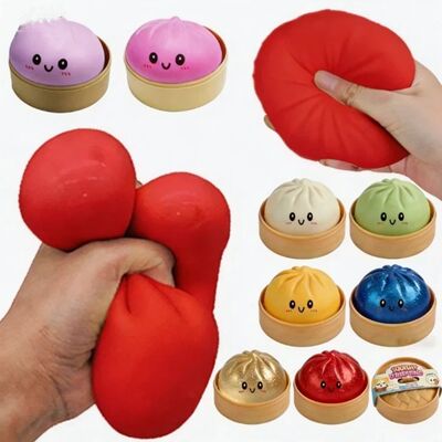 Giant Slow Rising Glitter Dumpling Bun Squishies Toy Soft St