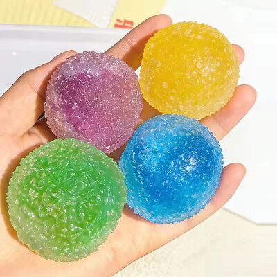 Sensory Stress Reliever Reusable Slushie Squeeze Ball with C