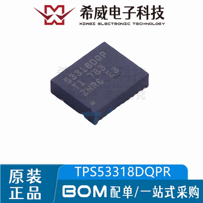 TPS53318DQPR 丝印53318DQP LSON-22 降压转换器 DC-DC电源IC芯片