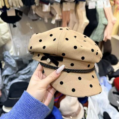 1.19东大门韩国YOLO新款波点帽子打折售完不补秒59.9