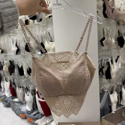 1.25韩国东大门flora26新款蕾丝吊带背心内衣