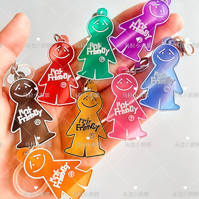 【现货】 日单万代 扭蛋散货 MR.FRIENDLY友好先生闪亮姜饼人挂件