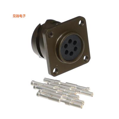 VG95234B114S6SN -[全新RECEPTACLE CRIMP 6 CONTACTS]